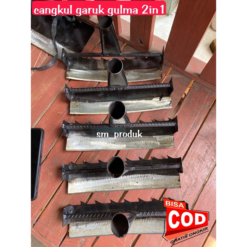 Jual Alat garuk rumput liar gulma dari baja asli | cangkul garuk gulma ...