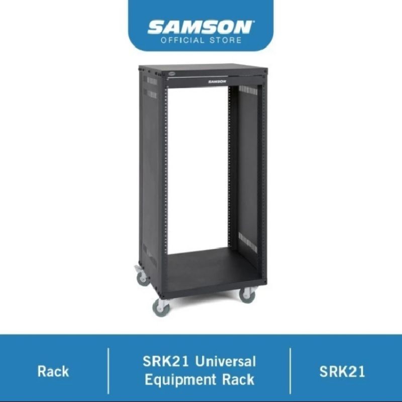 Jual SAMSON SRK21 universal equipment rack/rack sound system | Shopee ...