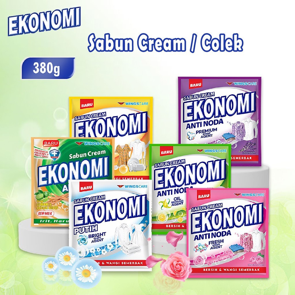 Jual SABUN CREAM EKONOMI/SABUN COLEK 380GR | Shopee Indonesia