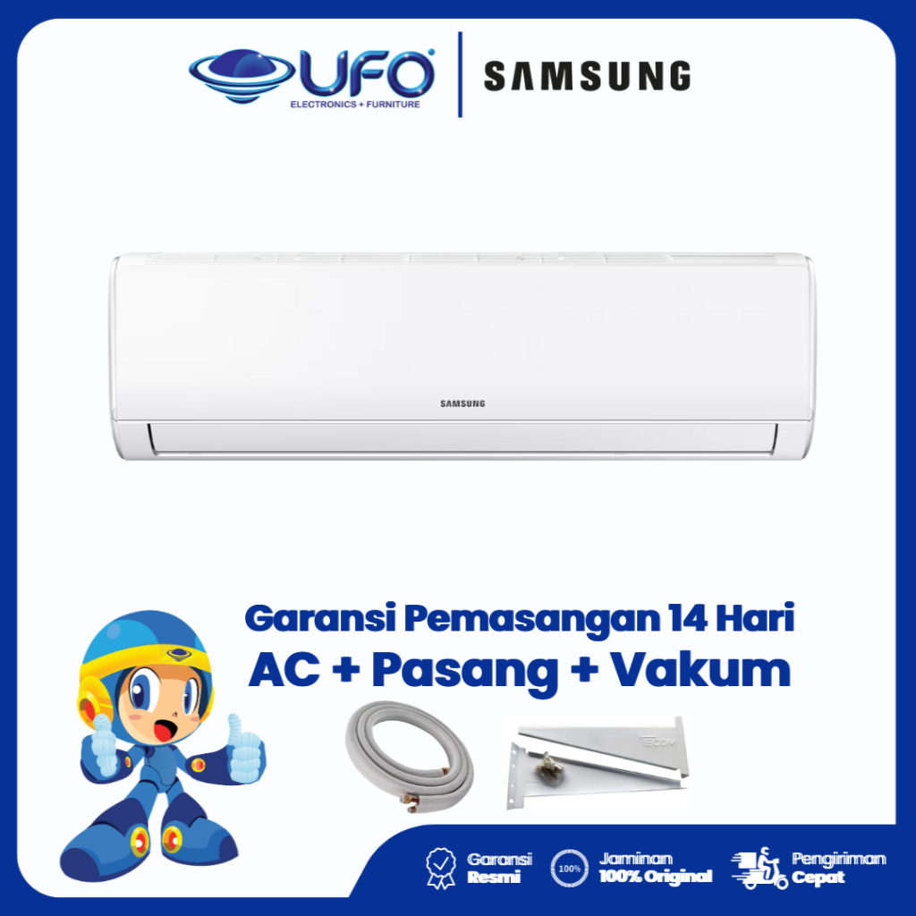 Jual AC Samsung 0,5 PK Split Standart Fast Cooling AR05BGHQASINSE | Shopee Indonesia