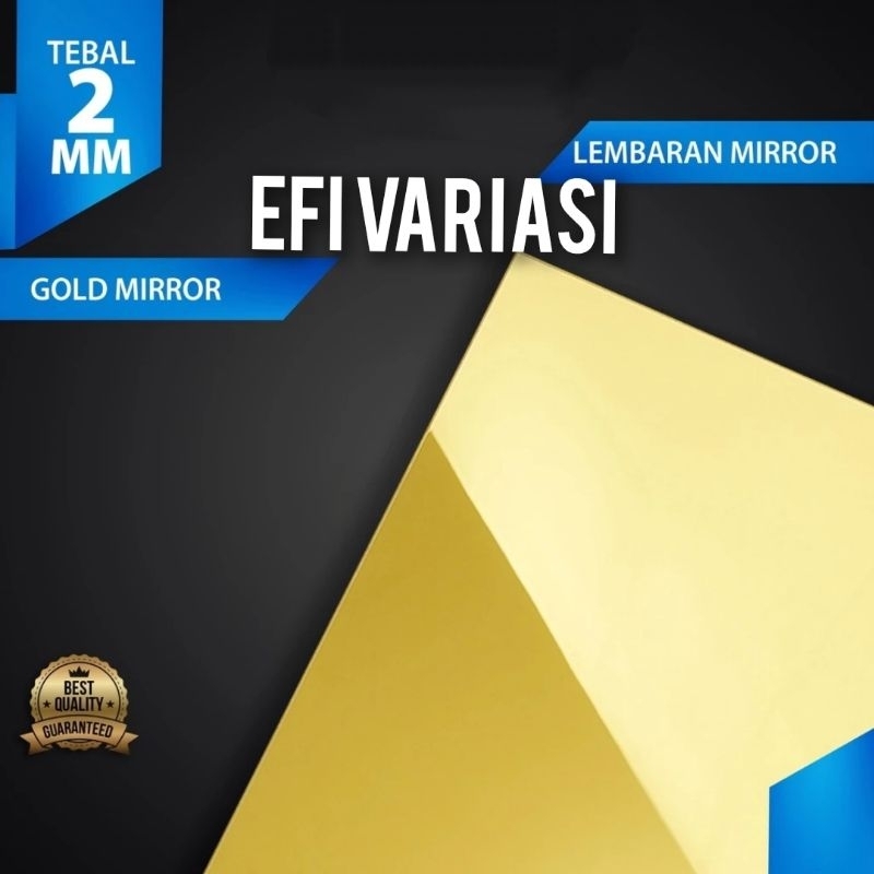Jual akrilik mirror gold 42x59,4cm tebal 2mm | Shopee Indonesia