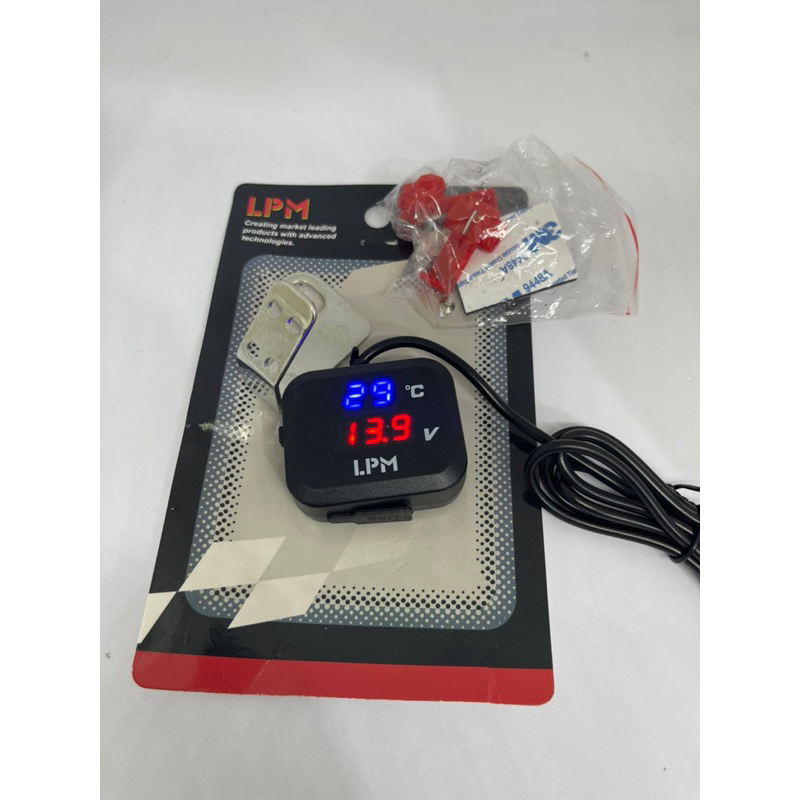 Jual Voltmeter Model Koso 3 In 1 USB Charger Universal SEMUA MOTOR Anti ...