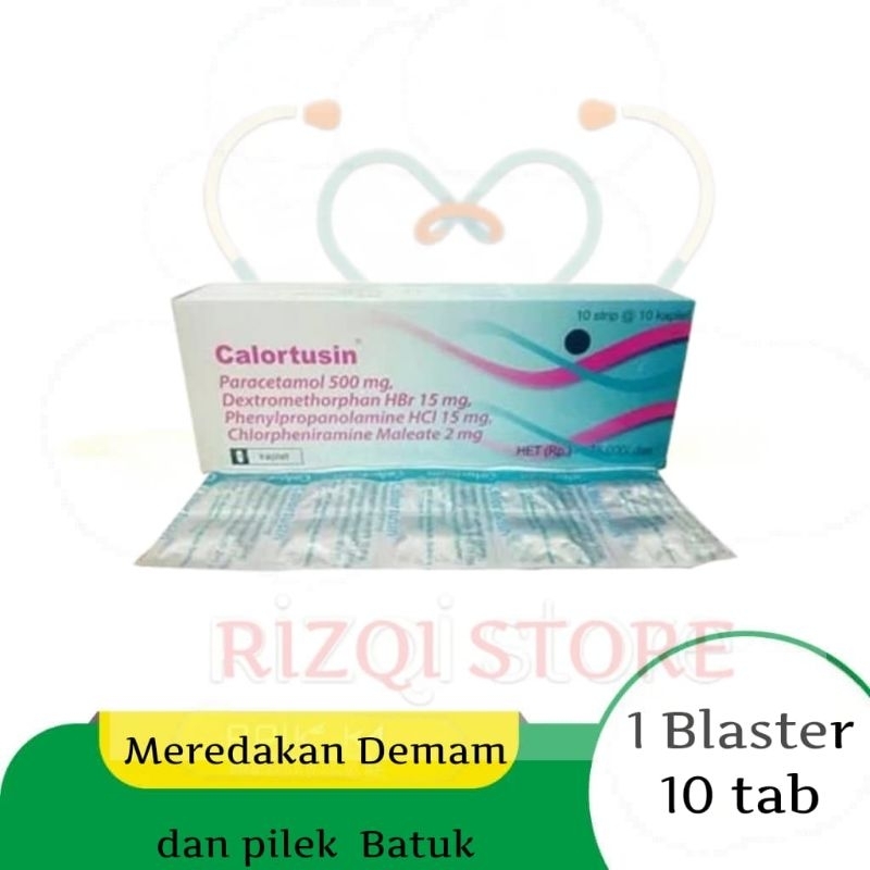 Jual Calortusin Tab 1 Blaster 10 tablet | Shopee Indonesia