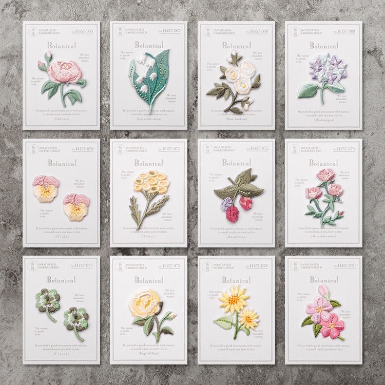 Jual Bordir Patch Flower Series Bordir Patch Bunga Series Patch Bordir ...