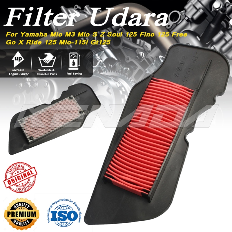 Jual Filter Udara Saringan Udara Mio M3 Mio S Mio Z Gt125 X.Ride125 2PH ...