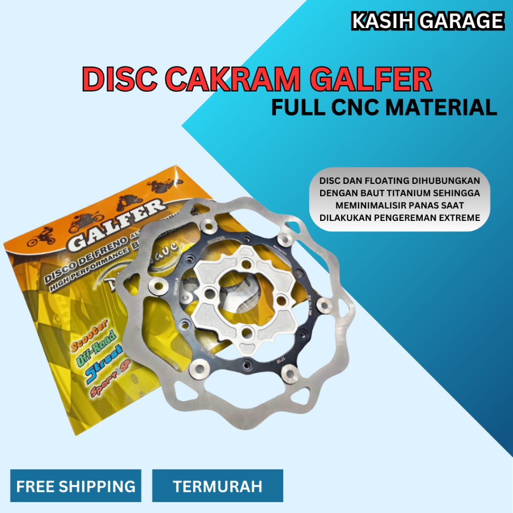 Jual DISC GALFER FLOATING VIETNAM 260MM DISK CAKRAM 260MM PIRINGAN ...