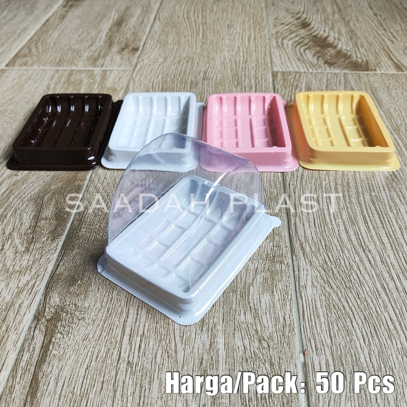 Jual (ISI 50) Mika Bolu Gulung Mini / Tray Roll Cake Kotak BG Mini ...