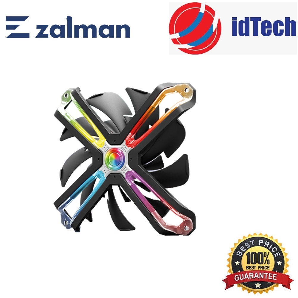 Jual Zalman SF120 High Performance RGB Cooling Fan with Biomimetics ...