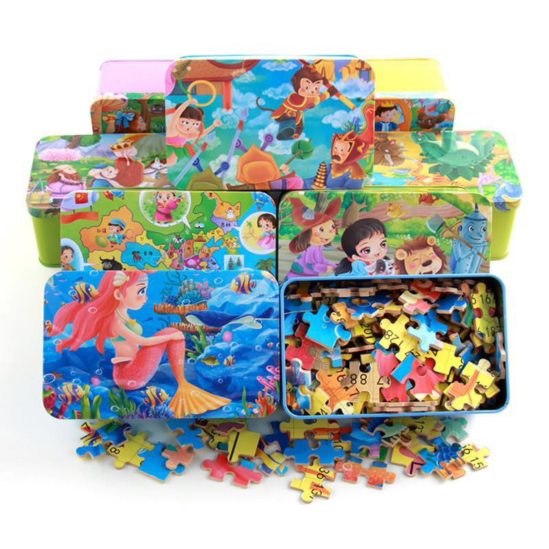 Jual Puzzle Kayu Box 200pcs/Mainan Puzzle/Mainan Edukasi Anak/Wooden ...