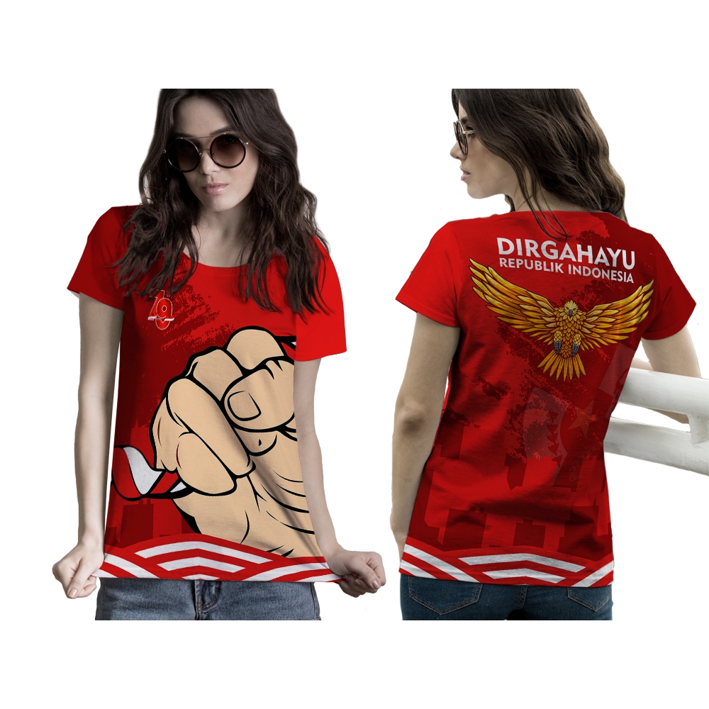 Jual Baju Kaos Tshirt Dewasa Jersey HUT RI 79 Dirgahayu Kemerdekaan Indonesia Merdeka 17 Agustus ...