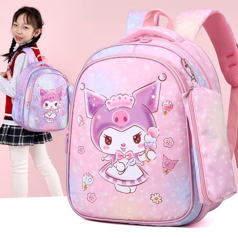Jual CNC Kids - Tas Ransel Anak Sekolah TK Perempuan Karakter Kartun Kuromi | Shopee Indonesia