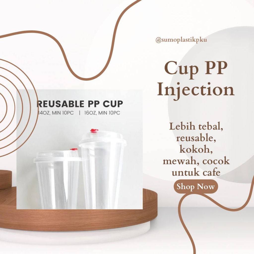 Jual Thinwall Cup Injection / Cup Injection bening / Cup PP Injection ...