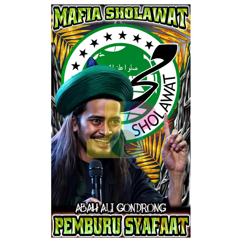 Jual Bendera Mafia Sholawat “ABAH ALI GONDRONG” | Shopee Indonesia