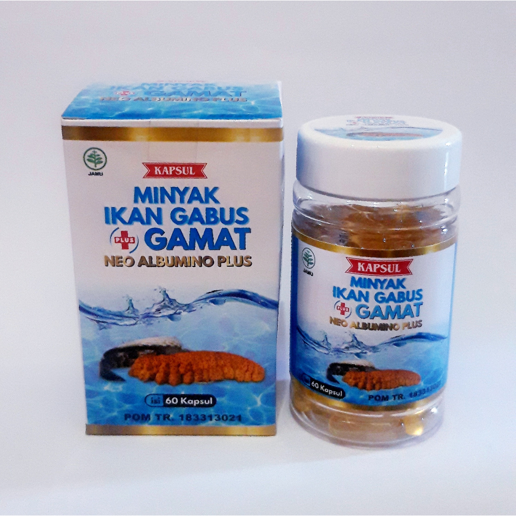 Jual Kapsul Minyak Ikan Gabus dan Gamat Neo Albumino Plus | Shopee Indonesia