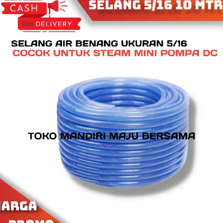 Jual KP8 SELANG BENANG 516 INCH SELANG PU 6MM SELANG PVC HITAM 47 MM ...