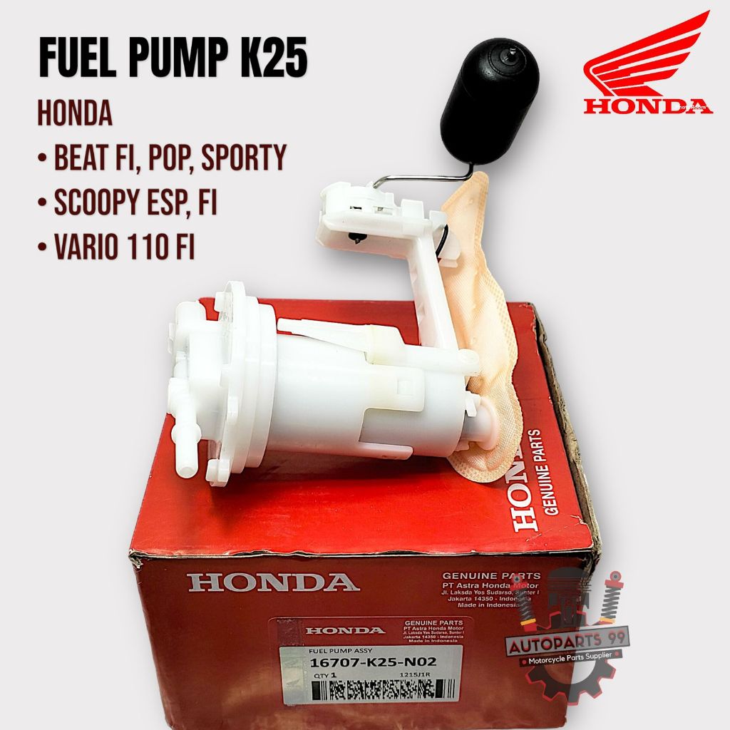 Jual Fuel Pump Beat Fi Esp Pop Sporty Scoopy Fi Esp Vario 110 Original ...