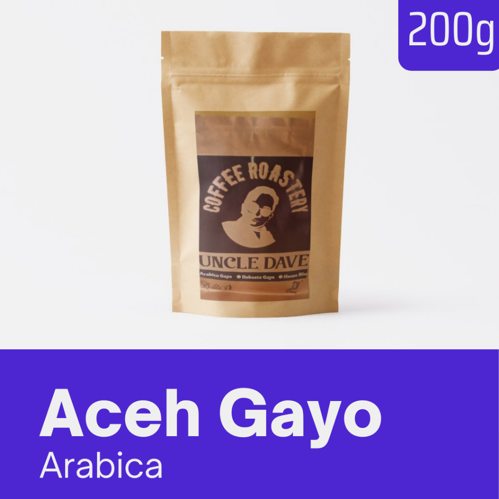 Jual Uncle Dave Coffee Roastery ( Kopi Arabica Gayo ) 200gr | Shopee ...