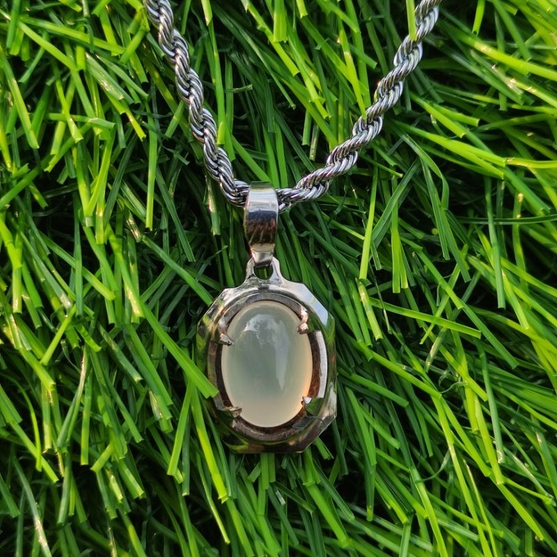 Jual Kalung liontin batu akik anggur Pacitan grade AAA (Garansi natural ...