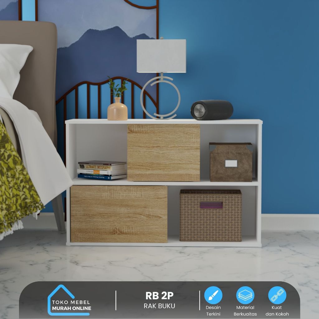 Jual Rak Buku 2P Tokyo SLiding Furniture | Shopee Indonesia