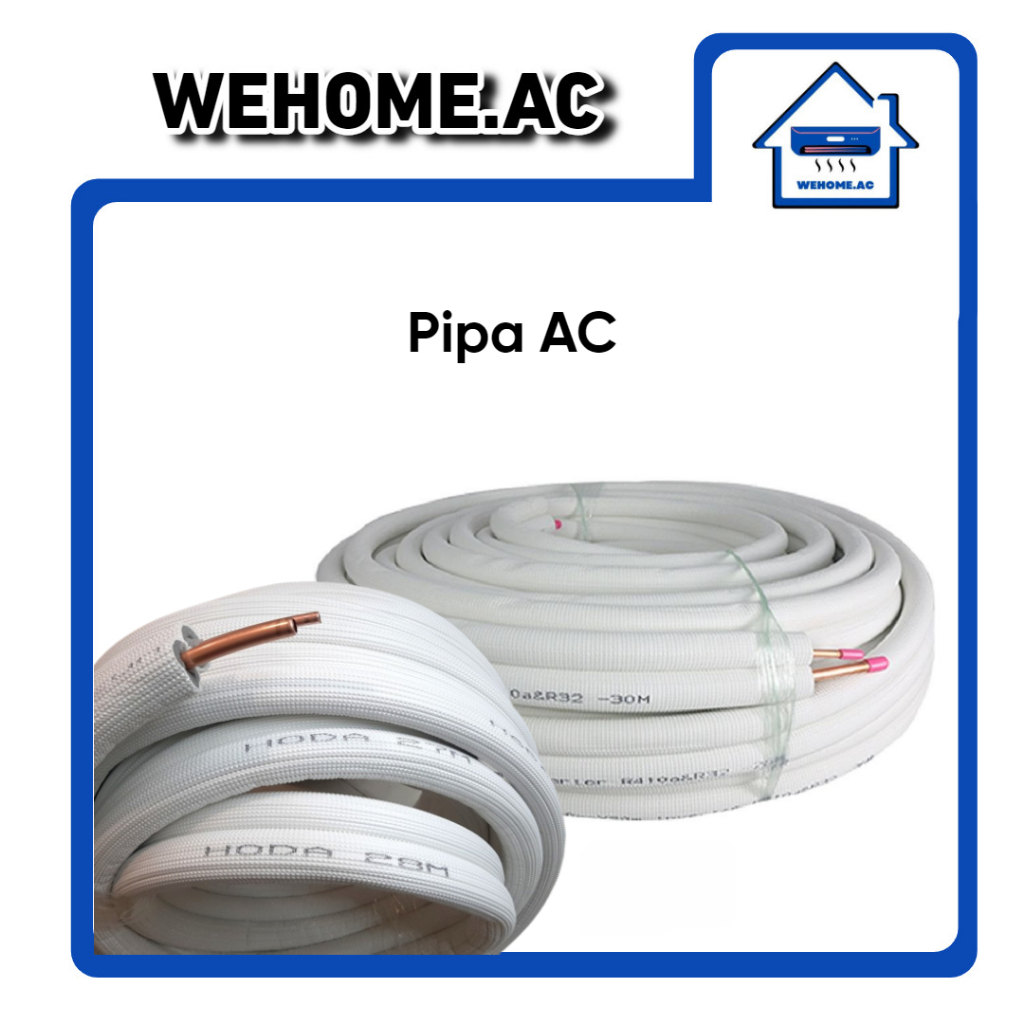 Jual Pipa AC untuk AC Cassete Hoda Liquid 1/4 Gas 1/2 dan Liquid 3/8 ...