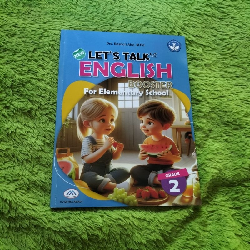 Jual ORIGINAL BUKU BAHASA INGGRIS LET'S TALK ENGLISH BOOSTER FOR ELEMENTARY SCHOOL KELAS 2 SD ...
