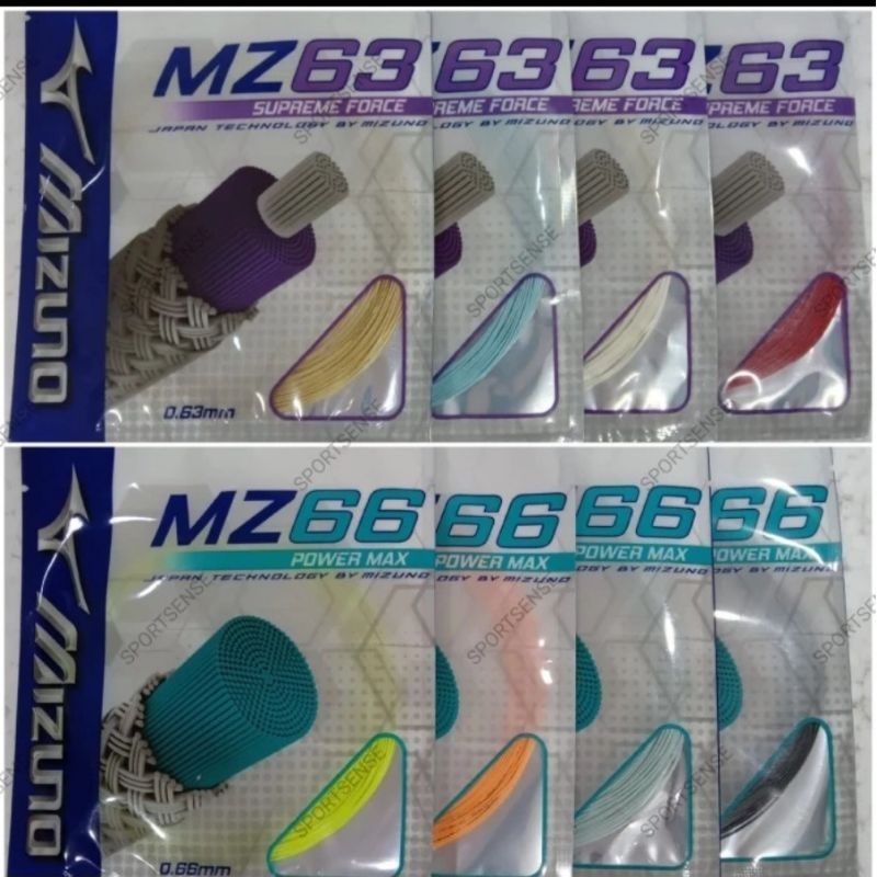 Jual Senar Badminton Mizuno MZ 63 MZ 66 original | Shopee Indonesia