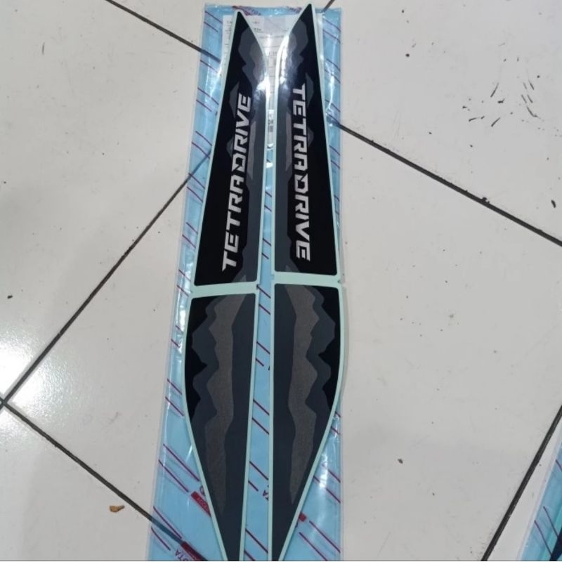Jual Stiker Body Tetra Drive Fortuner 2022 Original Warna Hitam Asli ...