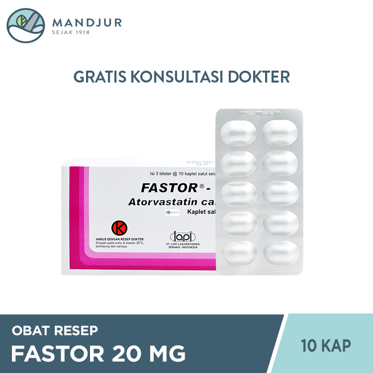 Jual Fastor 20 Mg 10 Tablet | Shopee Indonesia