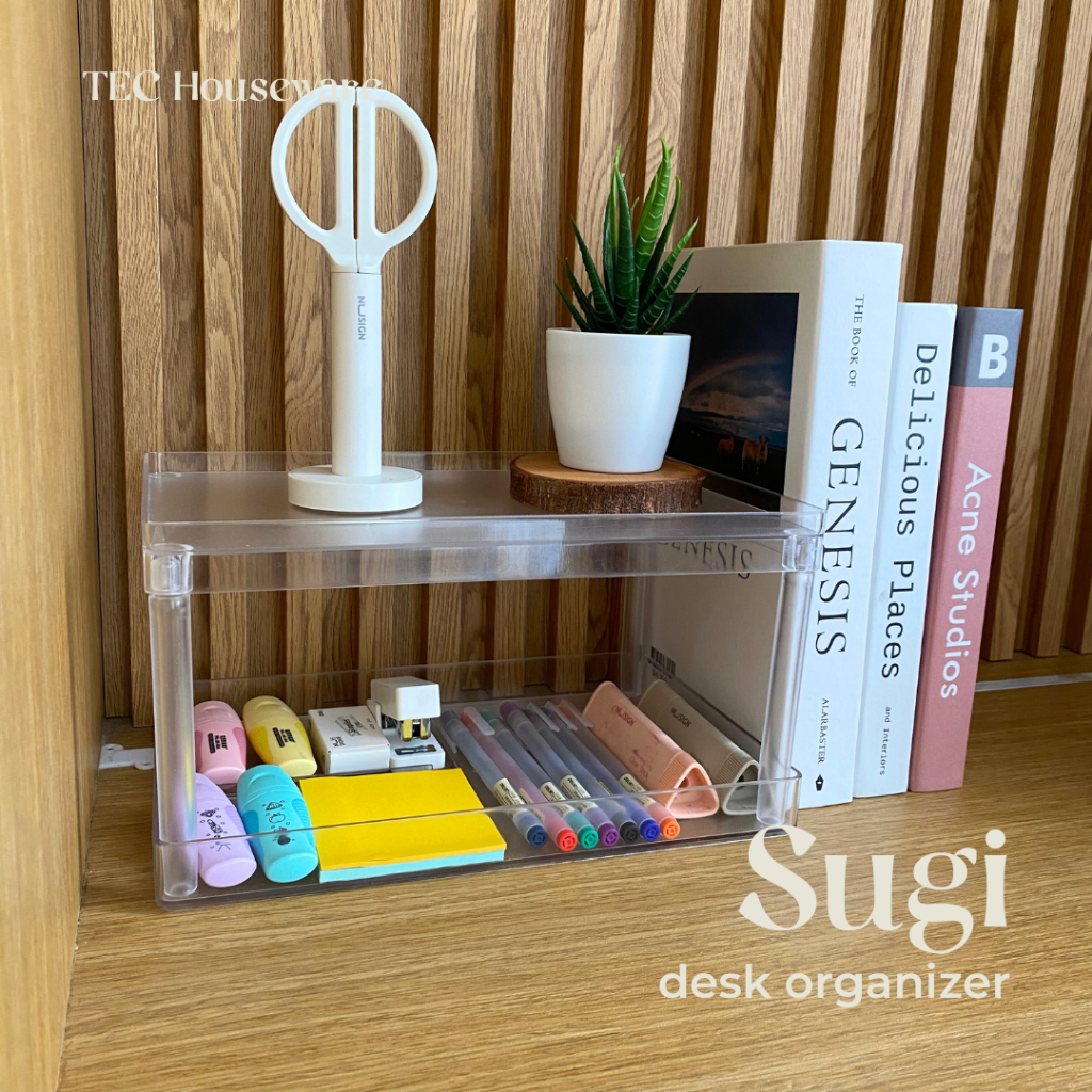 Jual 【TEC】SUGI Desk Organizer Rak Meja Stationary Rak Organizer ...