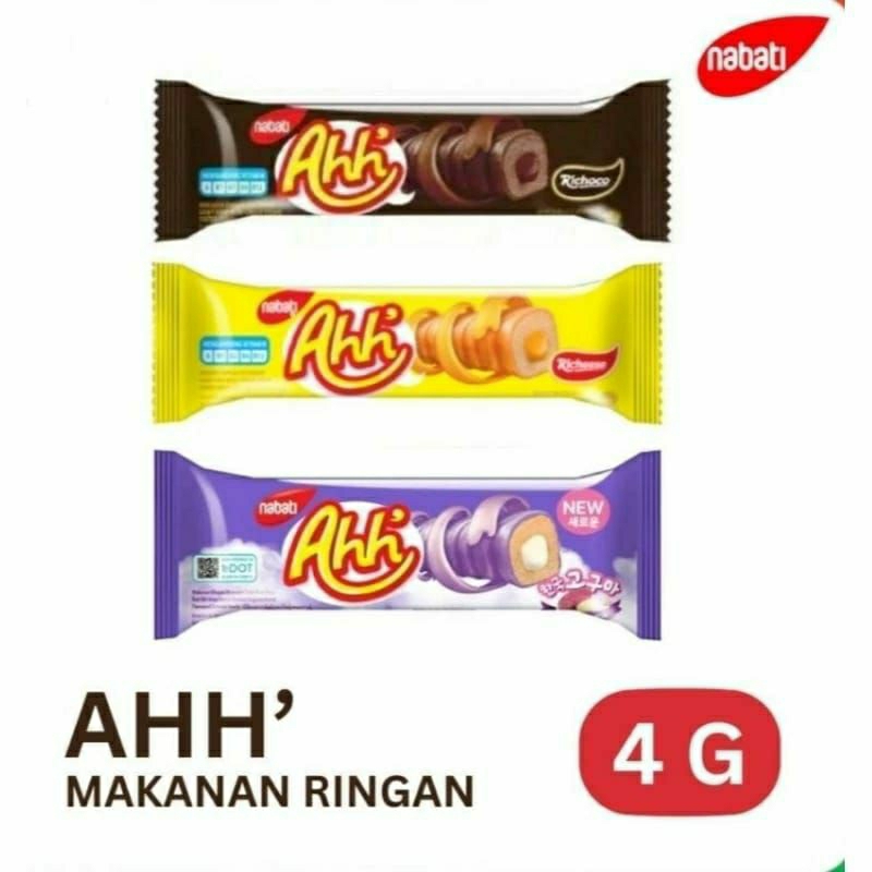 Jual [ECER] Nabati Ahh Aneka Rasa Keju Coklat Korean Goguma | Shopee ...