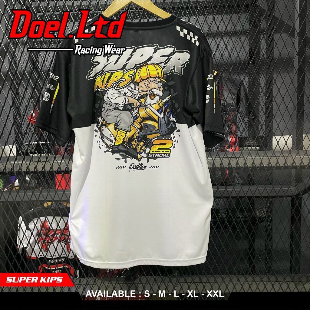 Jual Kaos Jersey 2stroke Super Kips Premiun Quality Motor Racing 2Tak ...