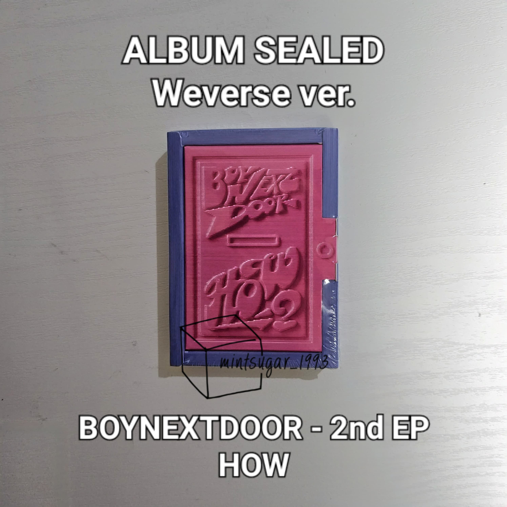 Jual [ READY STOCK SEALED ] BOYNEXTDOOR - 2nd EP Album [ HOW? ] (Weverse Albums ver.) ( HOW ...