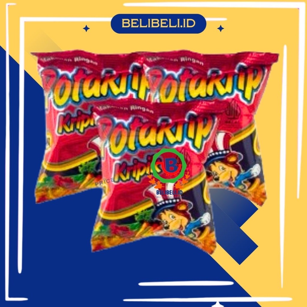 Jual Snack Chiki ciki jadul zaman dulu Kripik Potakrip Keripik makanan ...