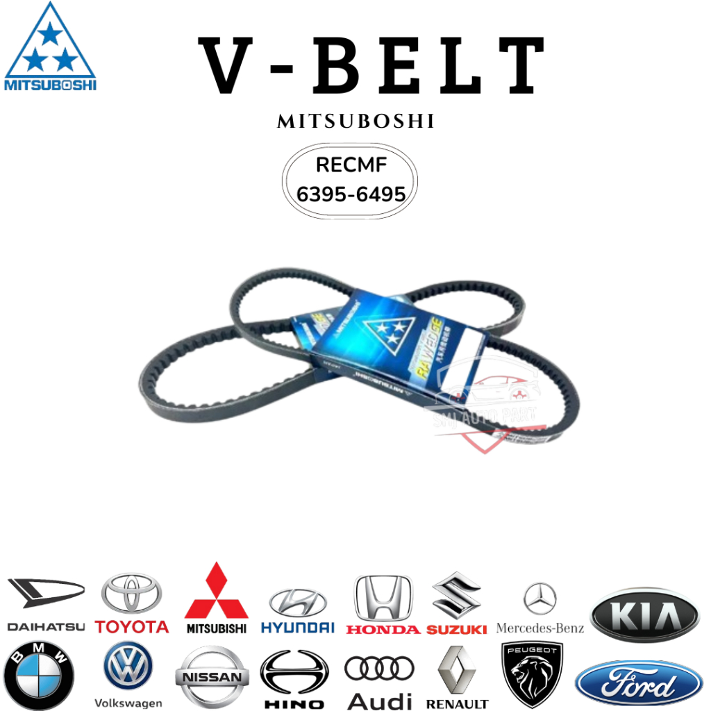 Jual V-BELT/FANBELT/TALI KIPAS/BELTING RECMF 6395 RECMF 6400 RECMF 6405 ...