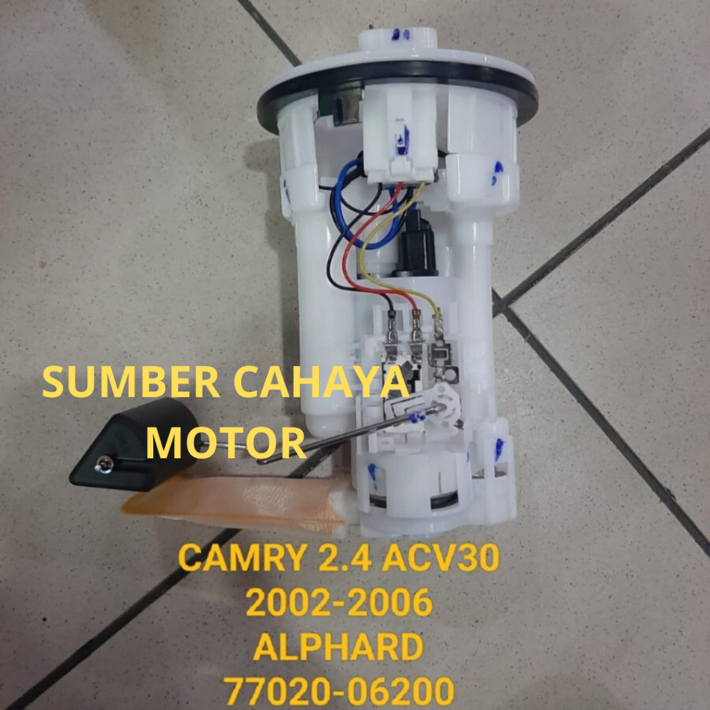 Jual FUEL PUMP ASSY Camry 2.4cc ACV30 2002-2006 alphard 77020-06200 OEM ...