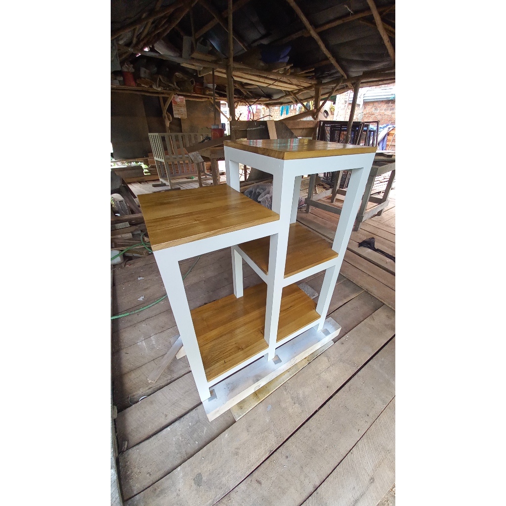 Jual RAK DISPENSER/MEJA KAYU/RAK DISPENSER GALON/SET MEJA BAR DAN ...