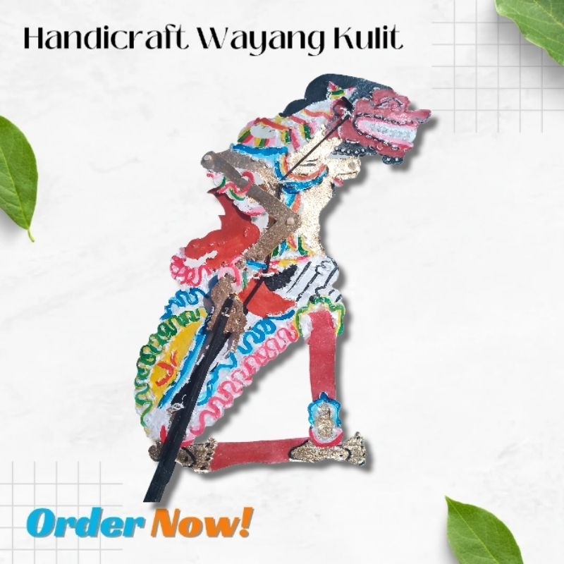 Jual WAYANG KULIT CAKIL ASLI UKURAN MINI 30CM / WAYANG KIDANGAN ...