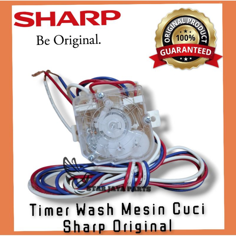 Jual [Sharp ES-T1290WA] Wash Timer Mesin Cuci Sharp Original ES-T1290WA ...