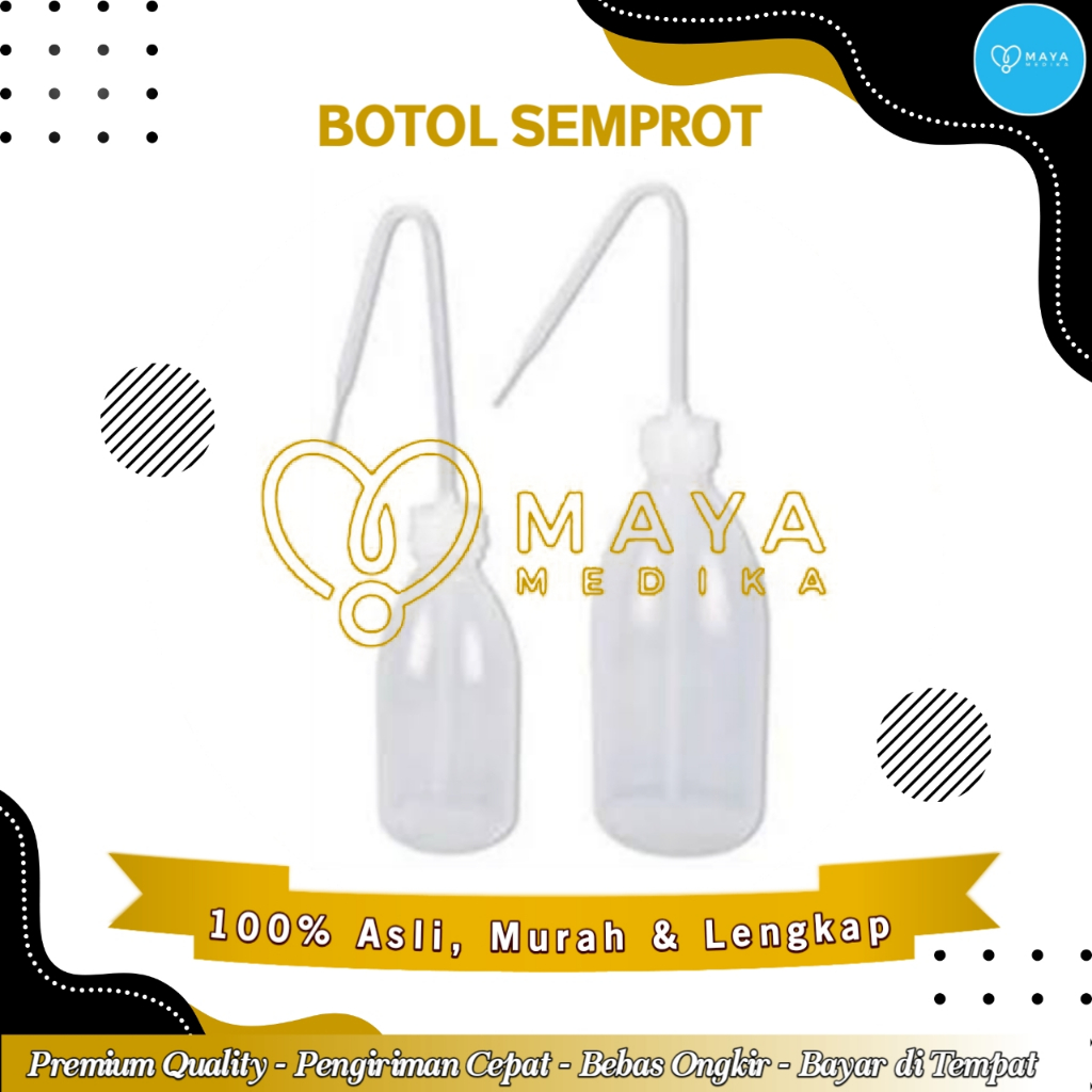 Jual Botol Semprot Plastik Kapasitas 250cc & 500cc untuk Aquadest dan ...