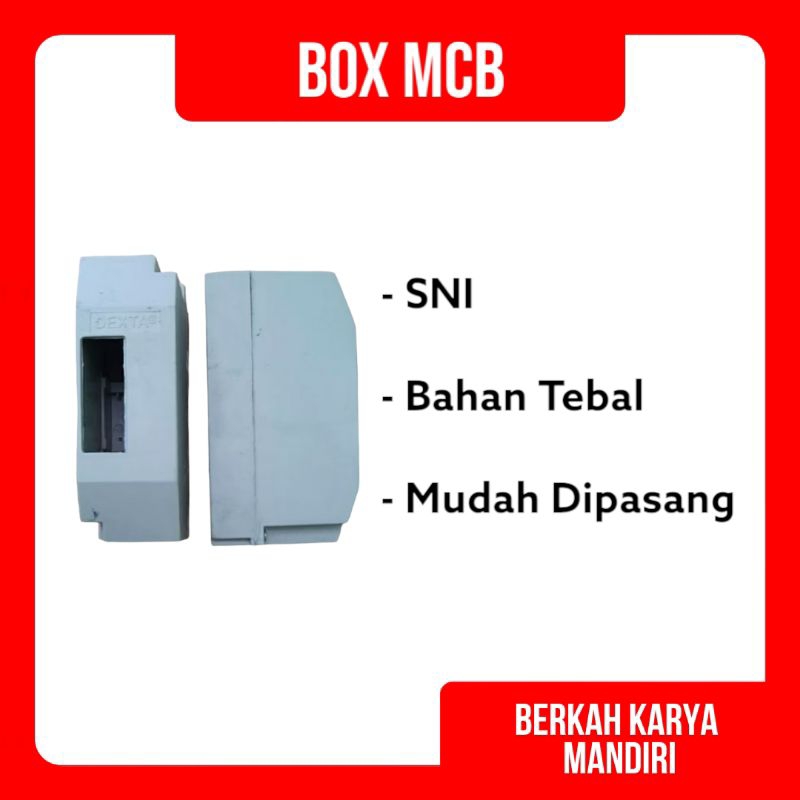 Jual BOX MCB 1 Lubang / 1 Group / 1 Device Bahan Tebal | Shopee Indonesia