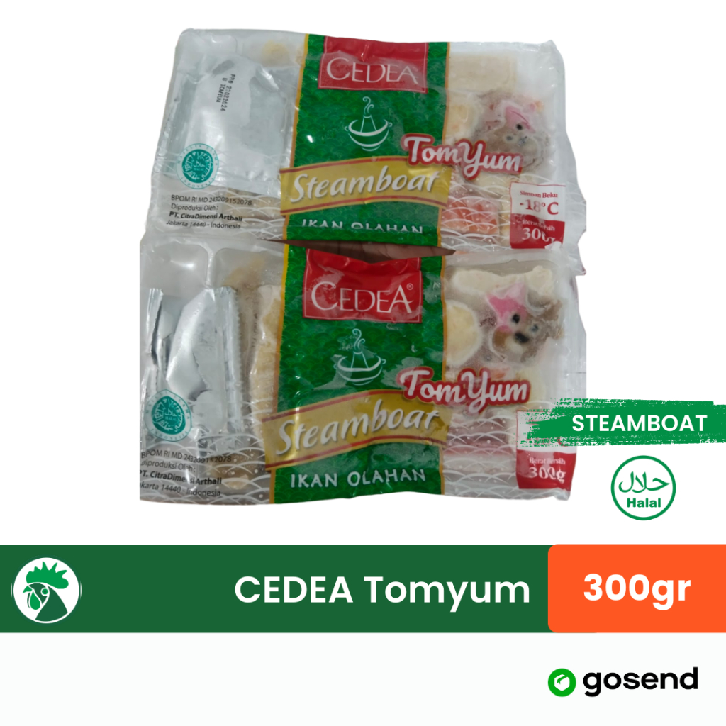 Jual Cedea Steamboat Tomyum Olahan Ikan Steamboat 300gr | Shopee Indonesia