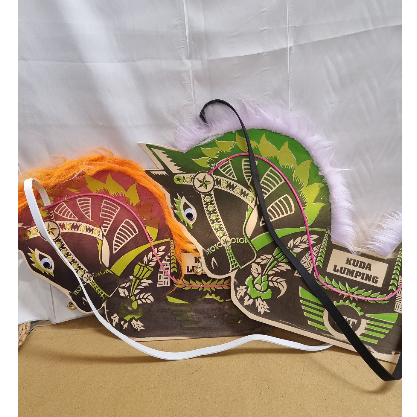 Jual jaran kepang spon / mainan Jaran Kepang - Jaranan Spon - Jaranan ...