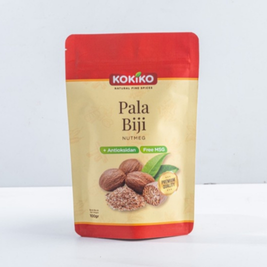 Jual KOKIKO Pala Biji / Pala Utuh / Whole Nutmeg 100 Gram | Shopee ...