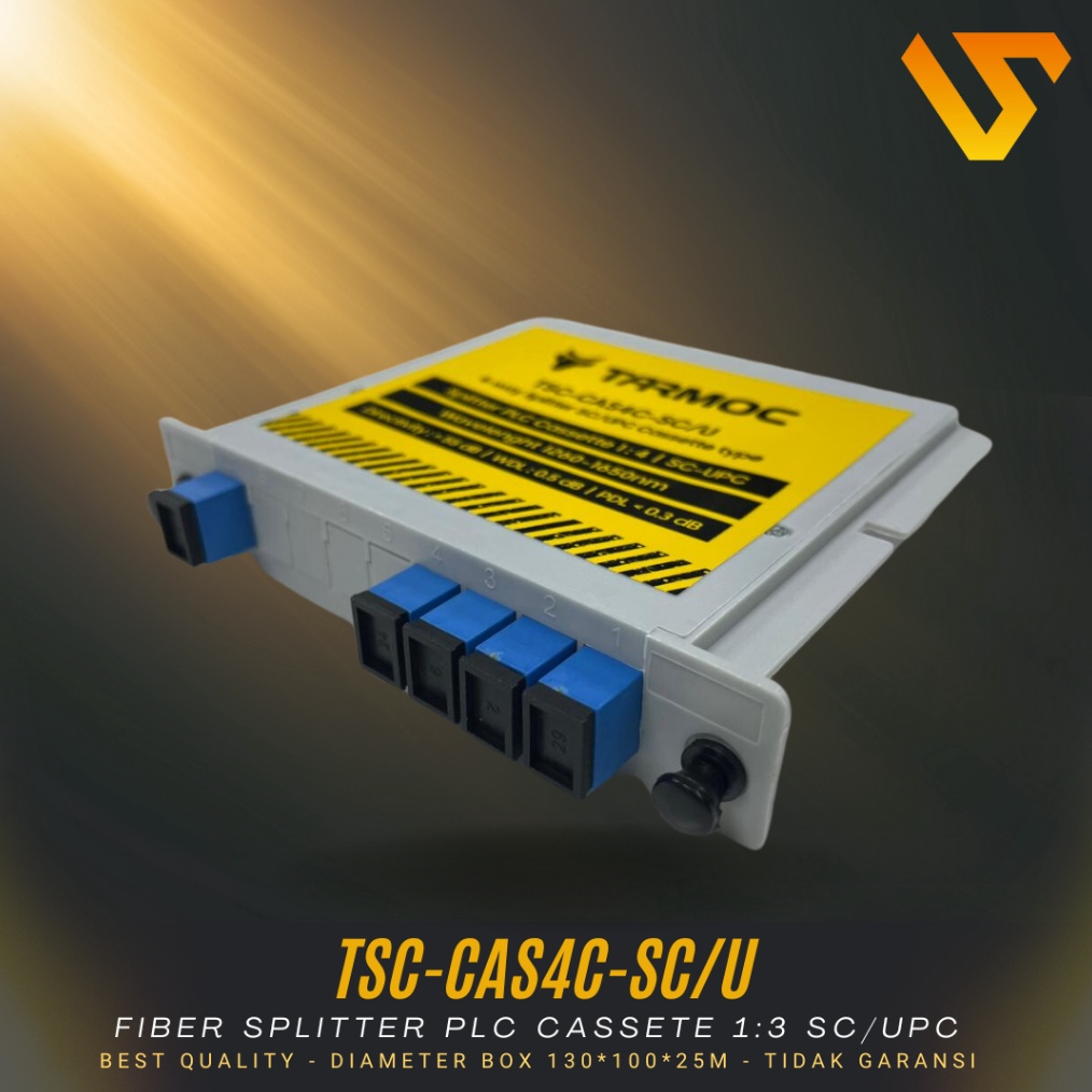Jual Tarmoc Splitter 14 SCUPC Splitter FO 14 Box Cassette Fiber Optic r ...