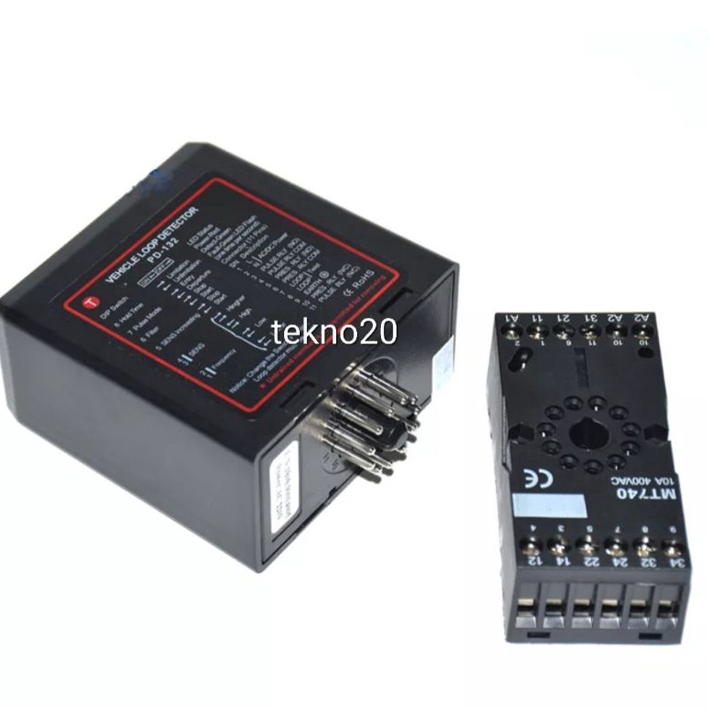 Jual Terbaik VLD Loop Detector Hitam Parkir Sensor Parkir PD132 Single ...