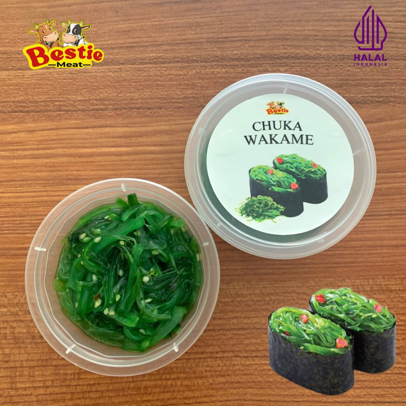 Jual Chuka Wakame | Salad Acar Rumput Laut 100g | Shopee Indonesia