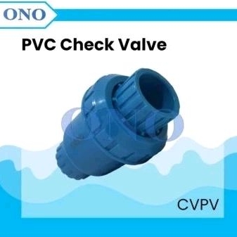Jual CVPV ono 1" check valve pvc polos 1inchi klep tengah sambungan pipa paralon 1" cek valve ...