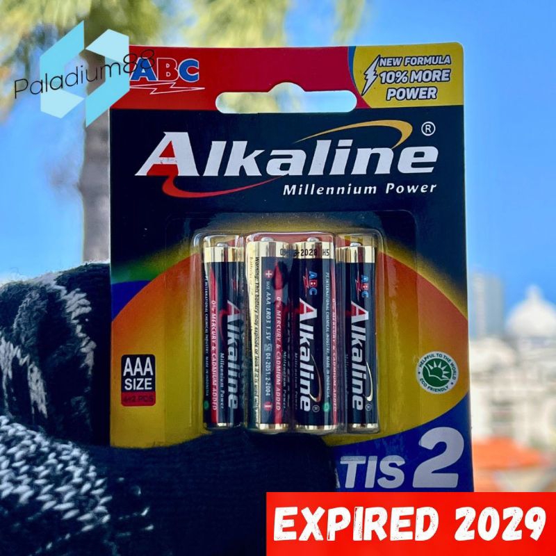 Jual Baterai ABC Alkaline AAA A3 LR03 (Isi 6) | Shopee Indonesia
