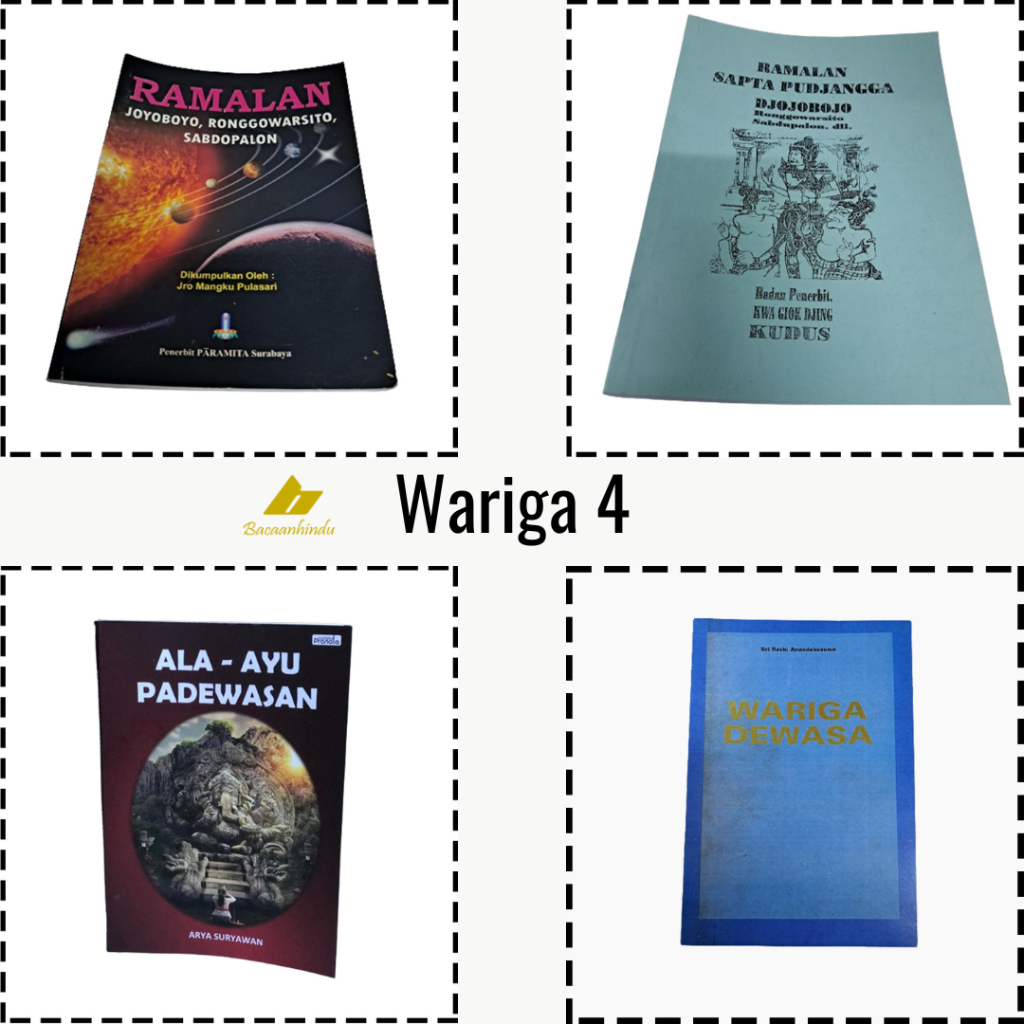 Jual Buku Wariga 4 Ramalan Joyoboyo Ronggowarsito Sabdopalon Sapta ...