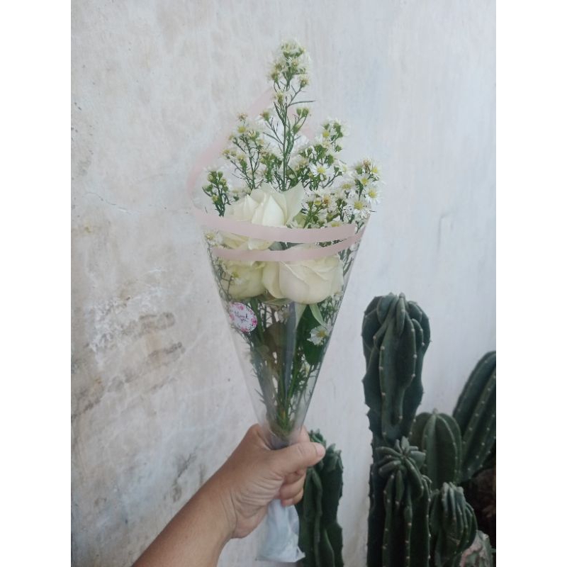 Jual fresh flower buket asli bunga segar bunga asli | Shopee Indonesia